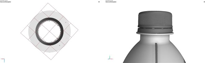 3D X-Ray CT Inspection of plastic bottle caps and bottle necks ...
