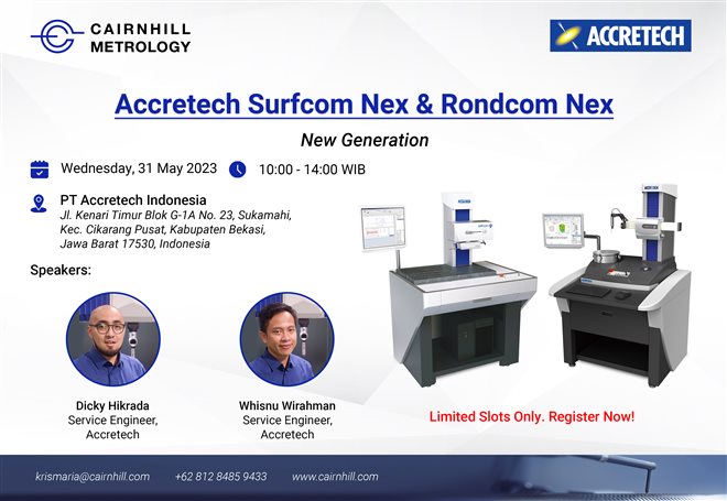 Accretech Seminar by PT Cairnhill Serviech Inti (Day 2) - Trade Events ...