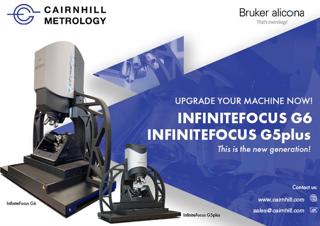 Alicona Machine Upgrade | Cairnhill Metrology - Trade Events | Cairnhill